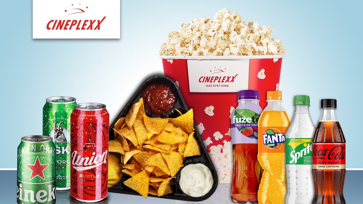 Meniji | Cineplexx Celje | Wolt