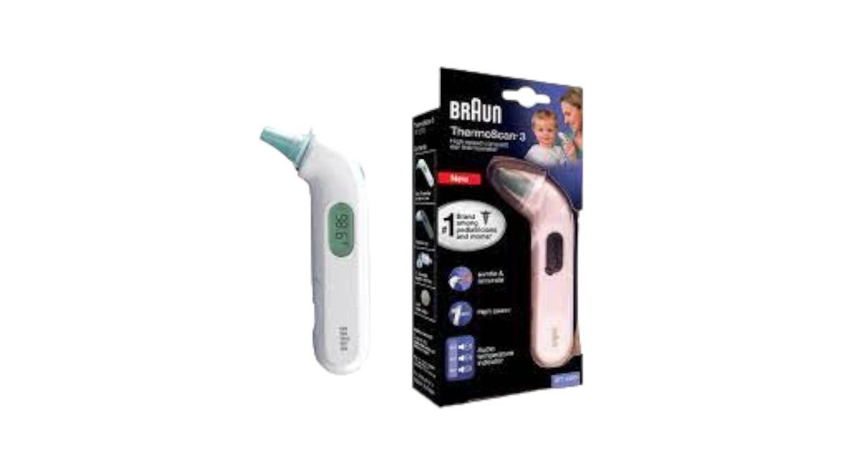 Braun High Speed Compact Ear Thermometer, Thermoscan 3 | VTC Pharmacy ...