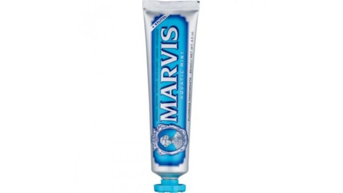 Marvis Aquatic Mint Toothpaste, 85ml | Pharmacy Michaella Tsopani | Wolt
