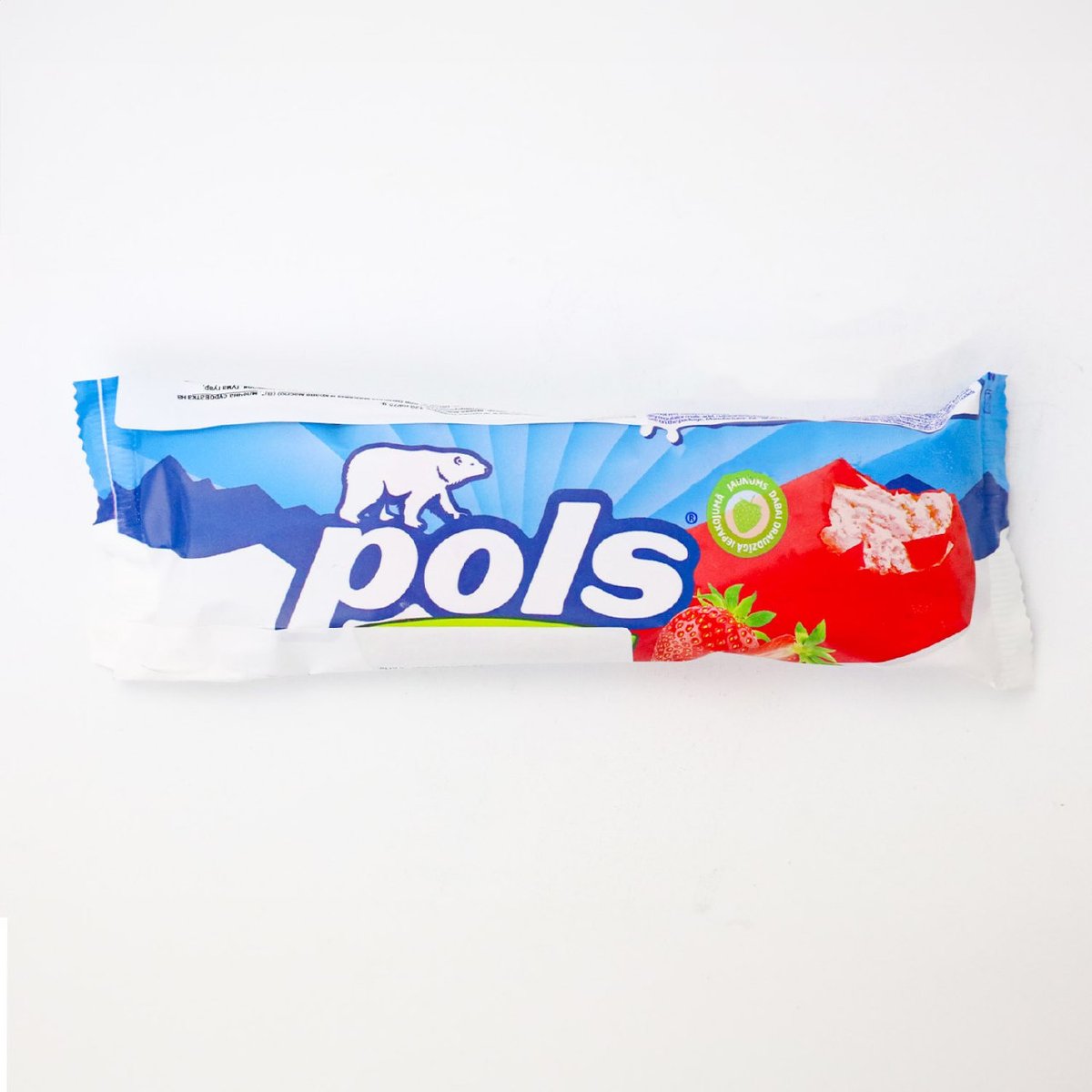 Strawberry Flavored Ice Cream With Strawberry Glaze Pols 75g | Berezka ...