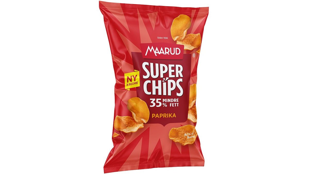 Superchips Paprika 130G Maarud | MENY Skøyen | Wolt