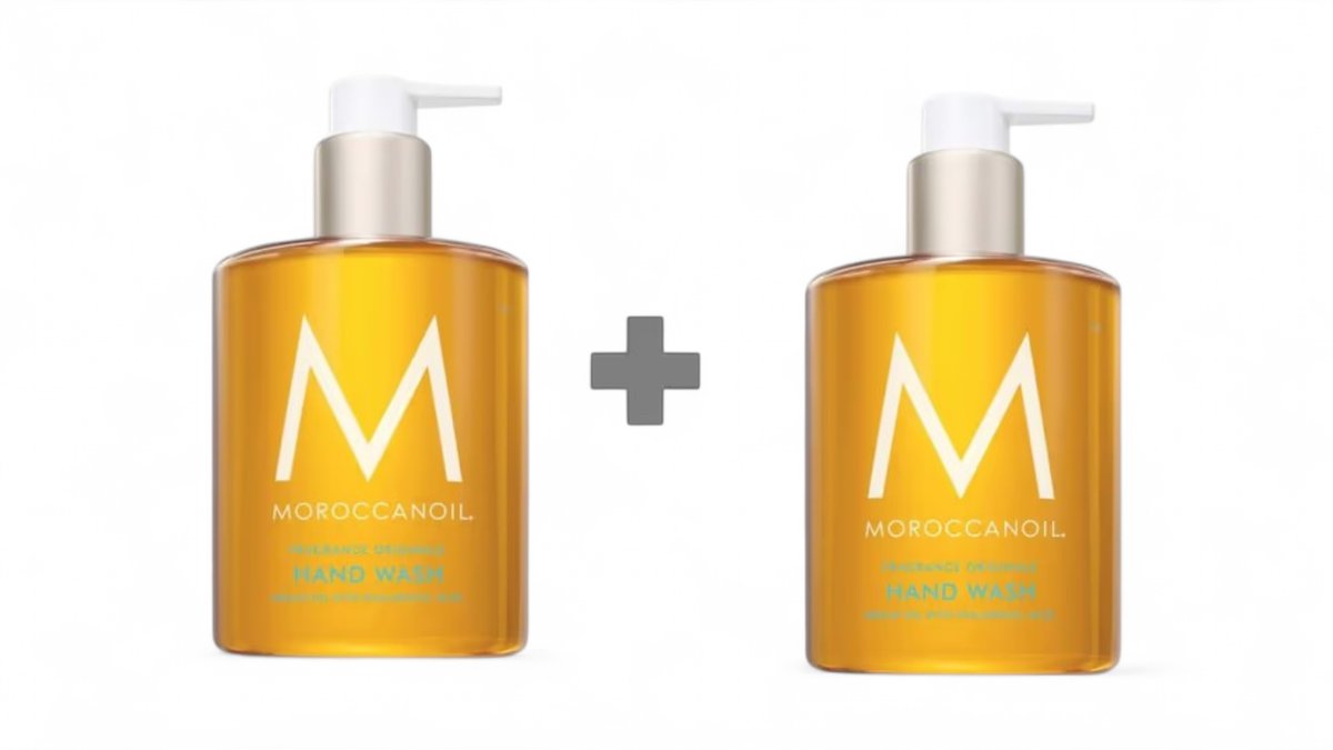 1+1 FREE Moroccanoil Hand wash fragnance Originale 360ml | ICON+ Shop | Wolt