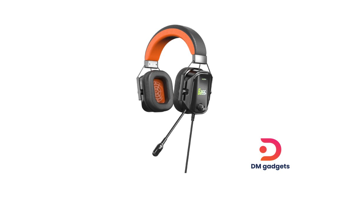 MOXOM®MX-EP47 GM, Gaming Headset with Professional Microphone Surround ...