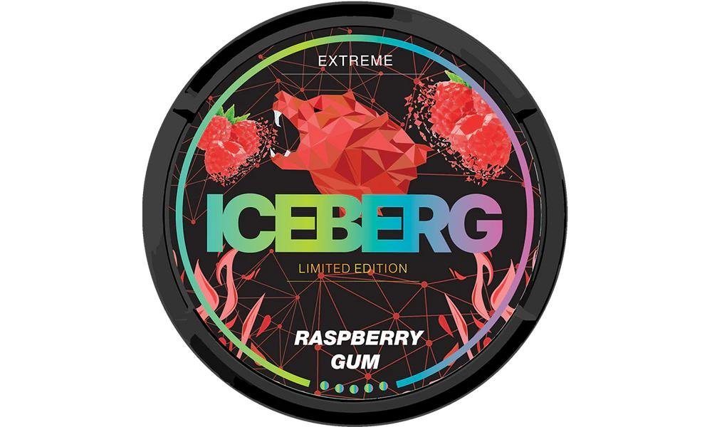 ICEBERG RASPBERRY GUM X STRONG 150MG | ვეიპ ჰაბ ჭოველიძე | Wolt