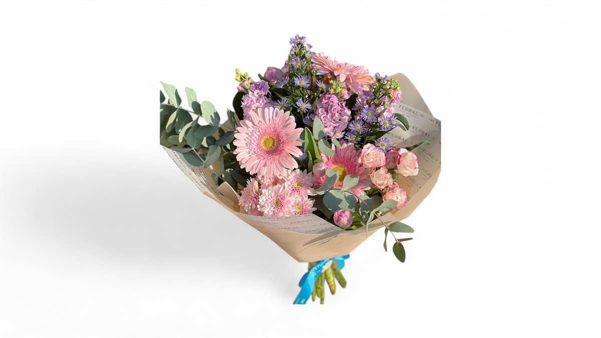 Pink Mix Flower Bouquet | The Floral Co Flower Boutique | Wolt