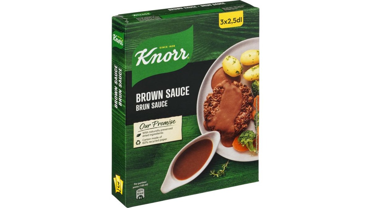 Brun sauce, Knorr | Wolt Market Aarhus Karupvej | Wolt