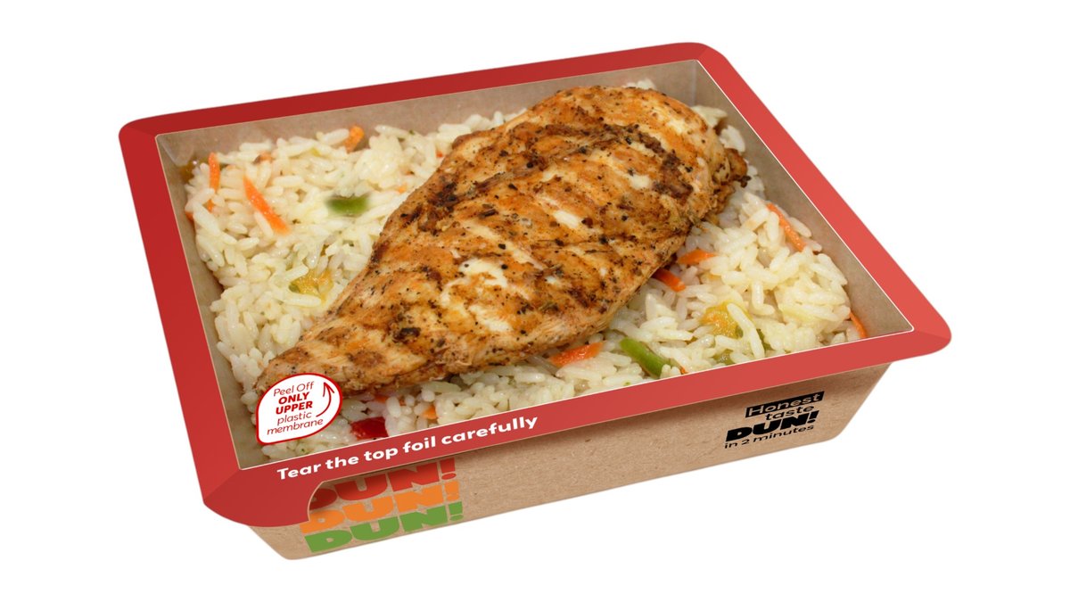 DUN Chicken Fillet with Rice, 450 g | Wolt Market Larnaca Central | Wolt