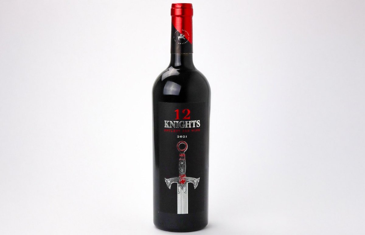 12 Knights Red Wine 750ml | Berezka Store Poseidonos Avenue | Wolt