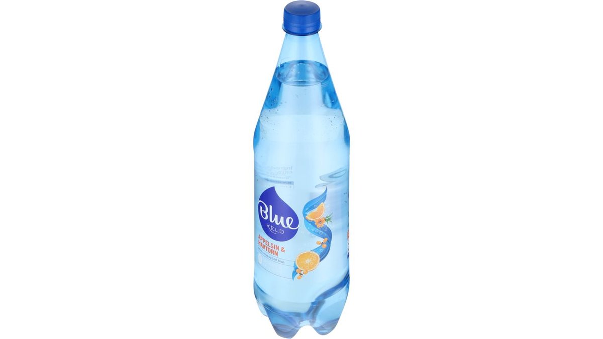 Danskvand m. appelsin & havtorn 1 l, Blue Keld | Wolt Market Kbh ...