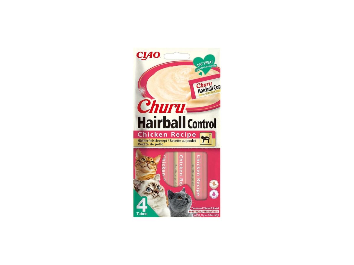 Cat Churu Hairball Control 4P:Chicken Recipe | Petville Qendër | Wolt
