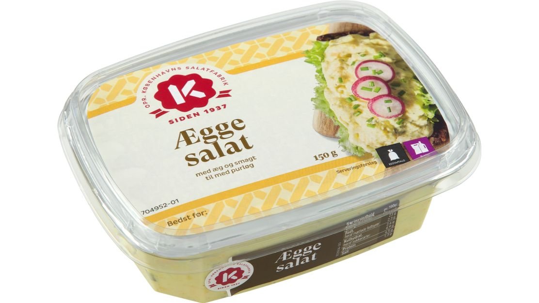K-Salat Æggesalat 150g | MENY Borups Allé | Wolt