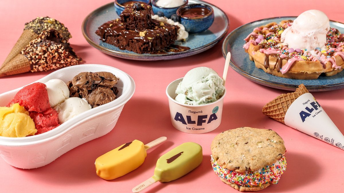 Alfa Ice Creams Κέντρο | Wolt | Διανομή | Θεσσαλονίκη