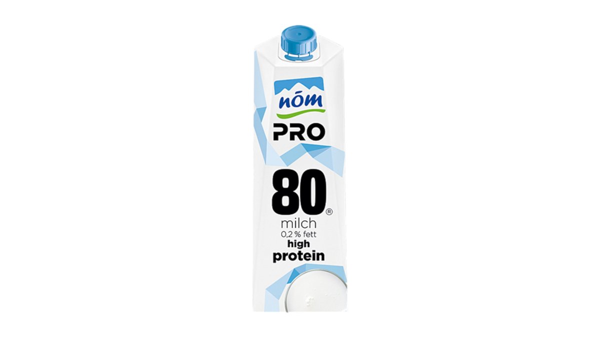 Nöm Pro80 High Protein UHT Milk, 1 L | Wolt Market San Gwann | Wolt