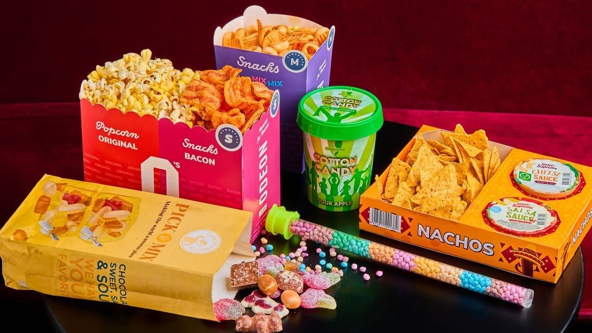 Popcorn & Baconsnacks | Odeon Kino Sandvika | Wolt