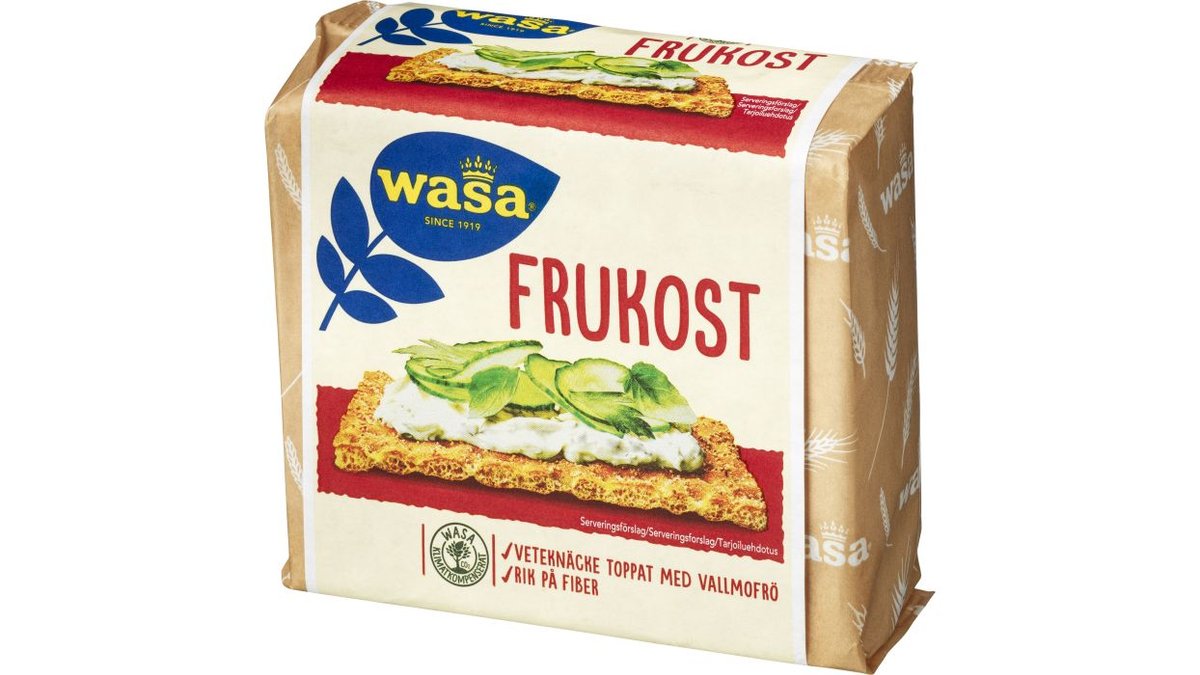 Knækbrød frukost, Wasa | Wolt Market Kbh Landemærket | Wolt
