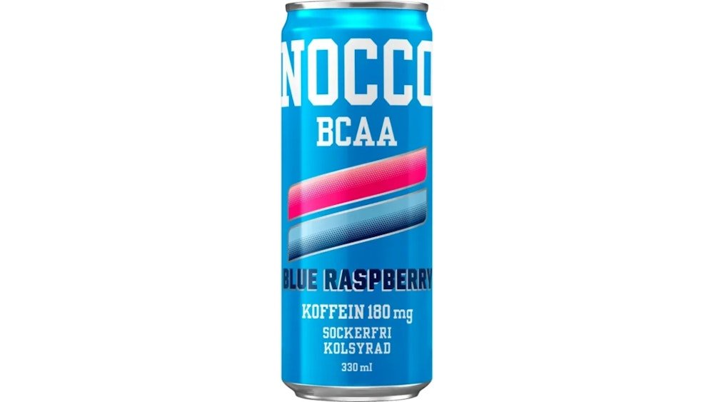 Nocco BCAA Blue Raspberry 330ml | K-Market Pirtinportti | Wolt