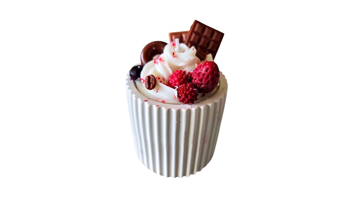 Porcelanato Candle Dessert | Enchanté Gifts | Wolt