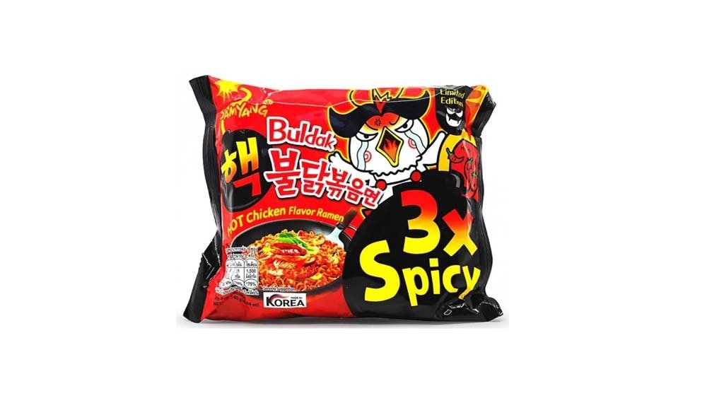 Samyang Buldak Ramen - 3x Extreme Spicy Hot Chicken Flavour Instant ...