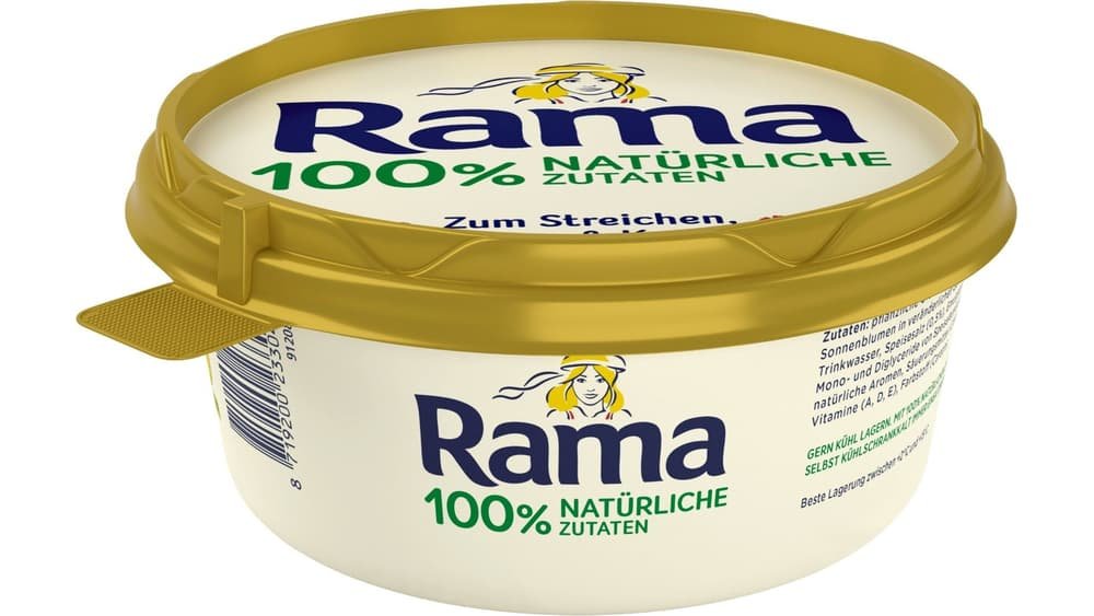 Rama Dreiviertelfett Margarine 60% | Knuspr | Wolt