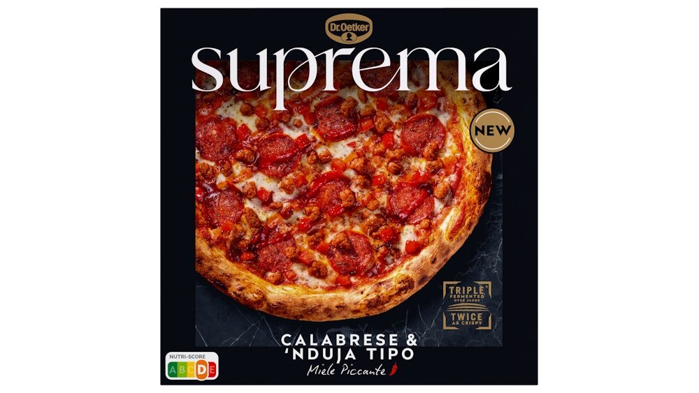 Dr. Oetker Suprema Calabrese Nduja pakastepizza 520 g | K-Supermarket ...