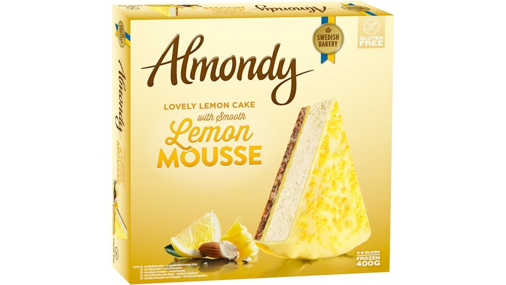 Almondy sitruunamoussekakku 400g pakaste | K‑Supermarket Tripla | Wolt