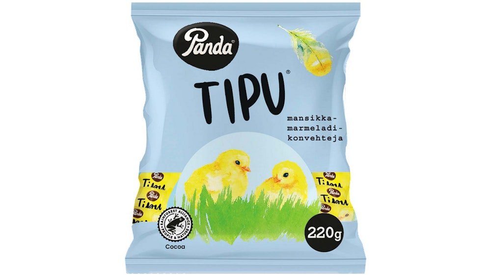 Panda Tipu suklaamarmeladikonvehti 220g | K-Supermarket Yliveto | Wolt