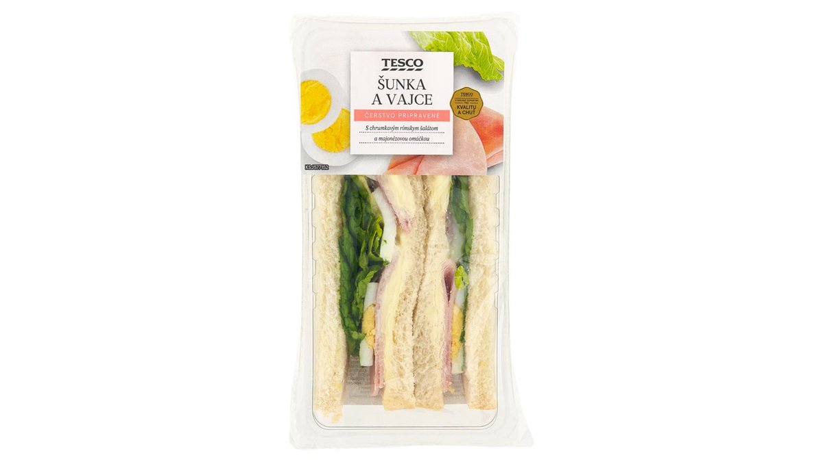 Tesco Šunka a vajce toast 172 g | Tesco Hypermarket Banská Bystrica | Wolt
