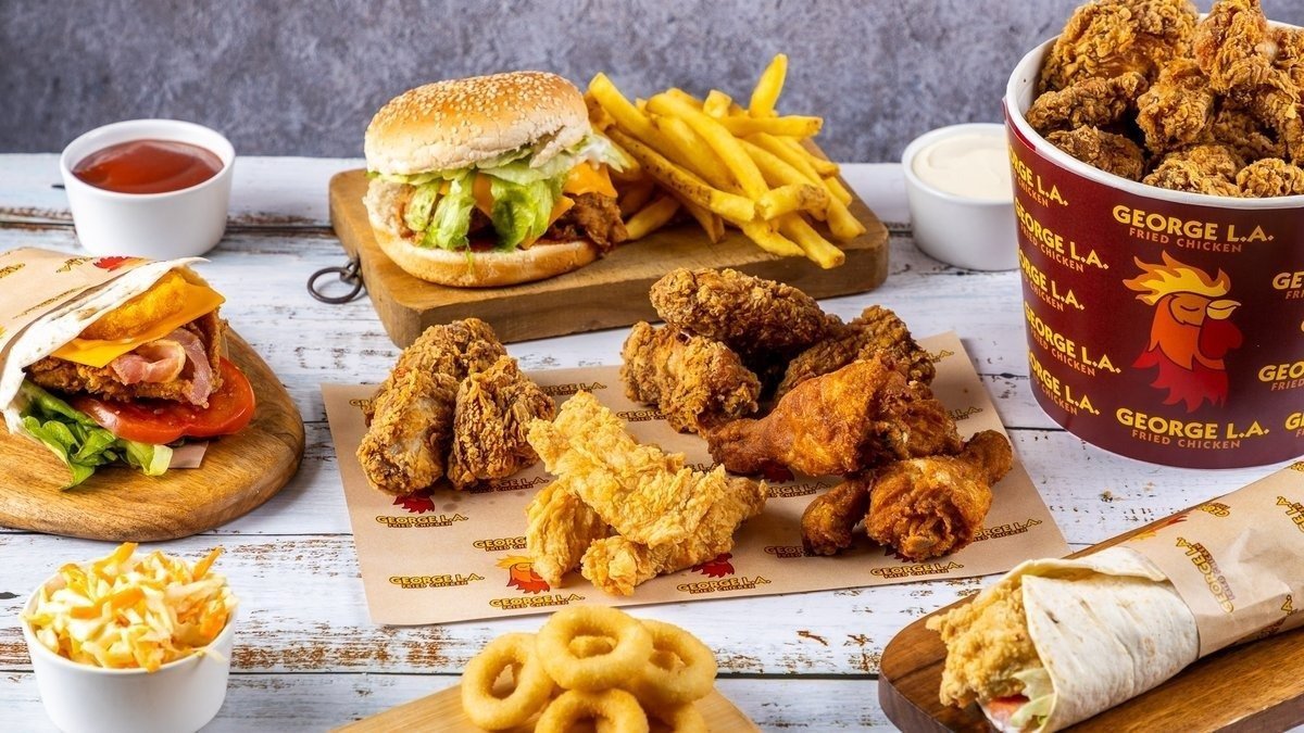 George L.A. Fried Chicken Neos Kosmos | Wolt | Delivery | Athens