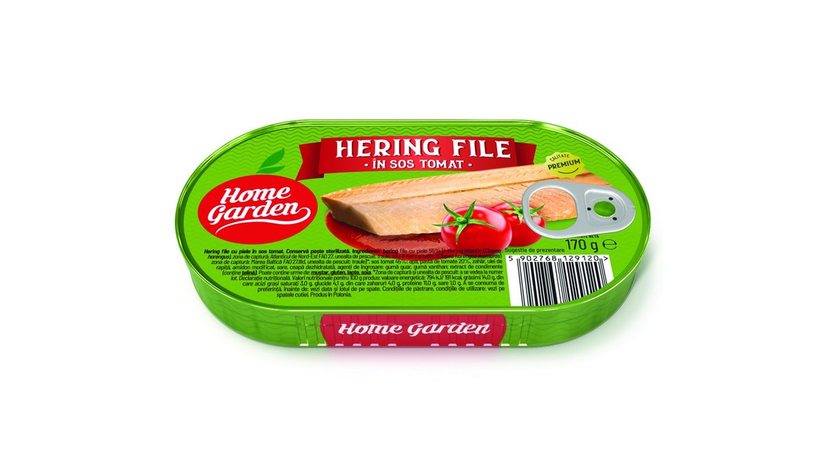 Hering File In Sos Tomat Home Garden 170G | Carrefour Express Avangarde (9480) | Wolt