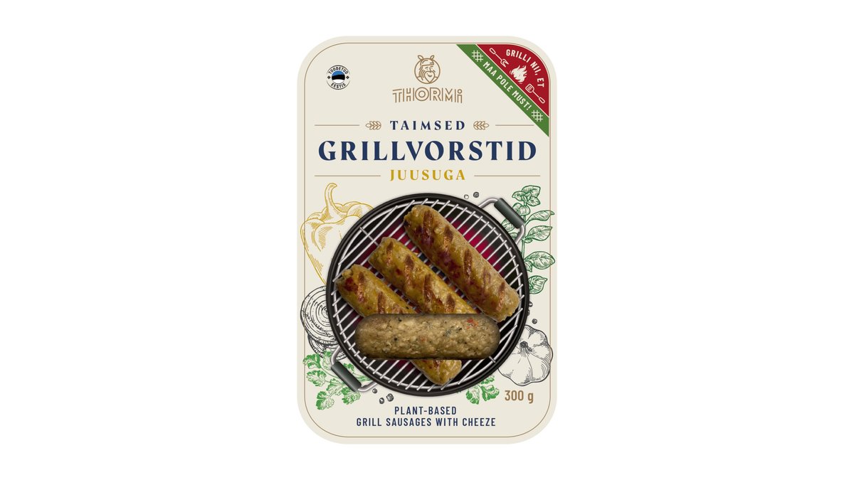 ** Thormi taimsed grillvorstid juusuga, 300g | Wolt Market Maakri | Wolt