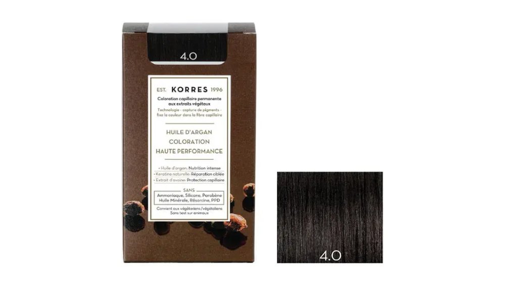 Korres Argan Oil Advanced Colorant With Pigment-Lock Technology 4.0 Brown,50ml | Hassia Pharmacy ...