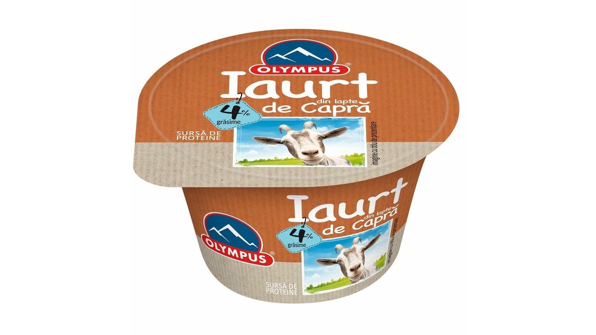 Iaurt din lapte de capra Olympus, 4% grasime, 150 g | Auchan ...