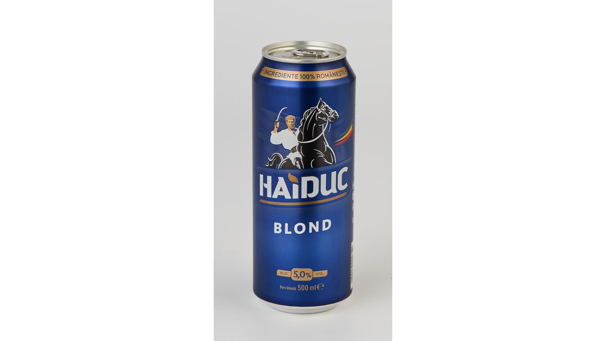 Haiduc Bere blonda 5% alcool doza 500ml | Penny Vestului (4301) | Wolt