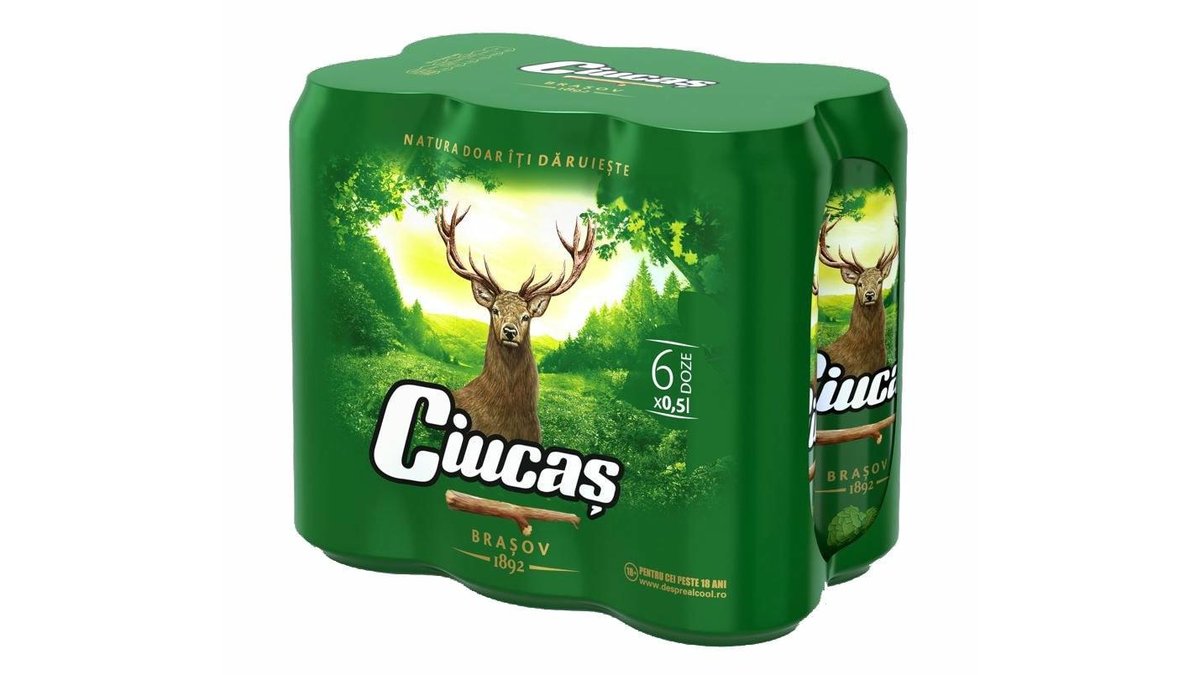 Ciucas bere blonda 4,6% alcool 6x500 ml | Penny Fundeni (4602) | Wolt
