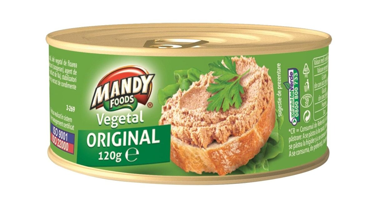 Mandy Pasta vegetala original 120 g | Penny Nasaud (4343) | Wolt