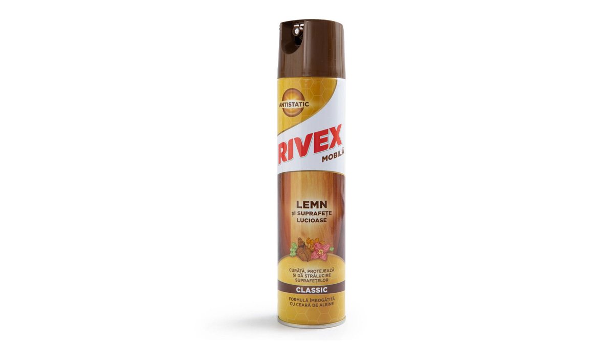 Spray De Curatat Mobila Si Suprafetele Lucioase Antistatic Clasic Rivex ...