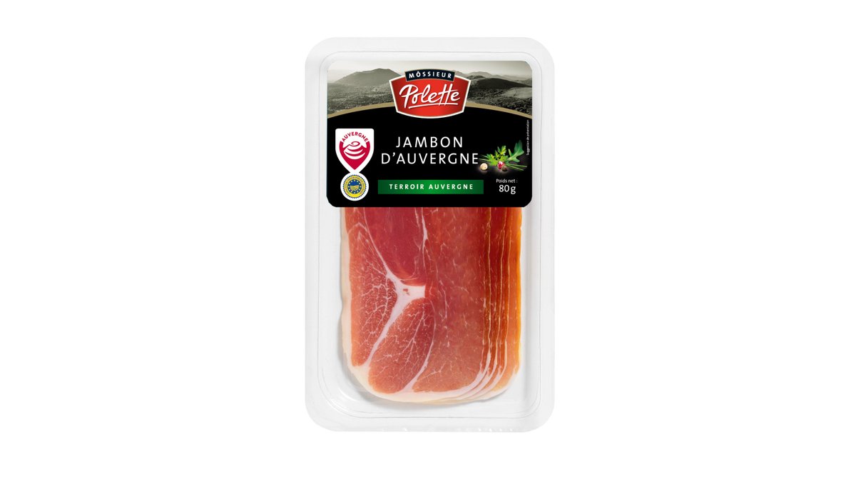 JAMBON D AUVERGNE 80G POLETTE | Carrefour Calea Bucurestilor (9156) | Wolt