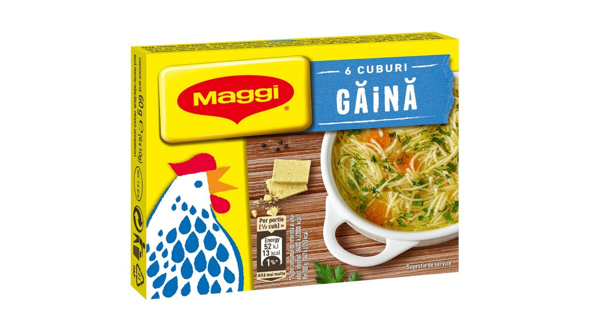 Maggi Cub Gaina 60G | Carrefour Hypermarket Brasov AFI (6105) | Wolt