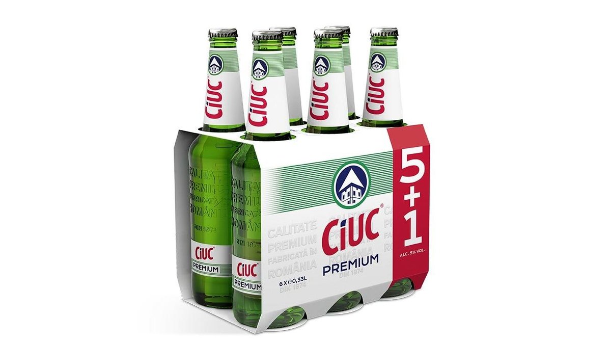 Bere Sticla Ciuc Premium 0.33L/6 Pack (5+1) | Carrefour Bulevardul ...