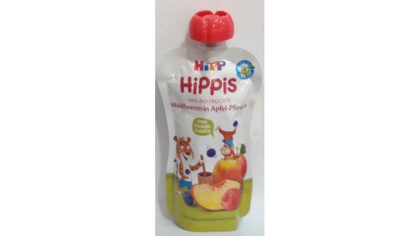 Piure mar, piersici & fructe de padure 100 g Hipp | Carrefour ...