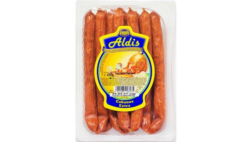 Carnati cabanos extra Aldis 450g | Carrefour Hypermarket Brasov AFI ...