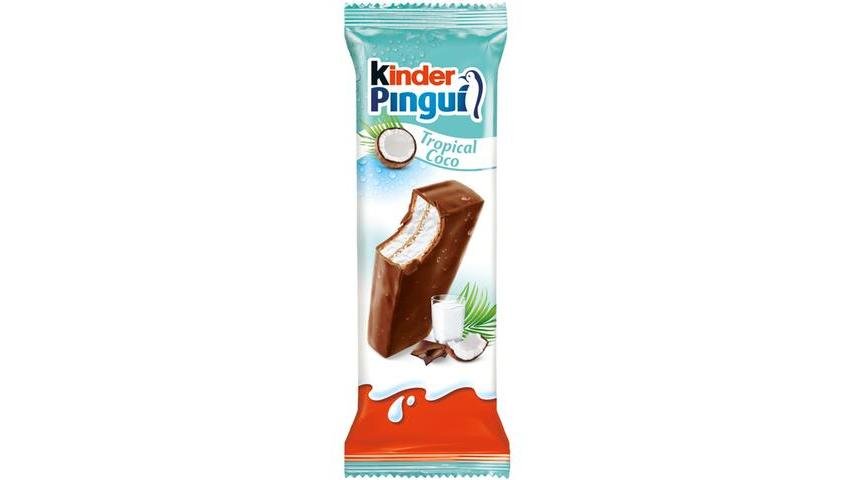 Kinder Pingui Prajitura cu umplutura de lapte si nuca de cocos 30 g ...