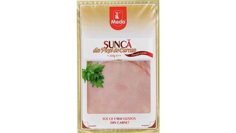 Sunca din Piept de Curcan Meda 100 g | Carrefour Hypermarket ...