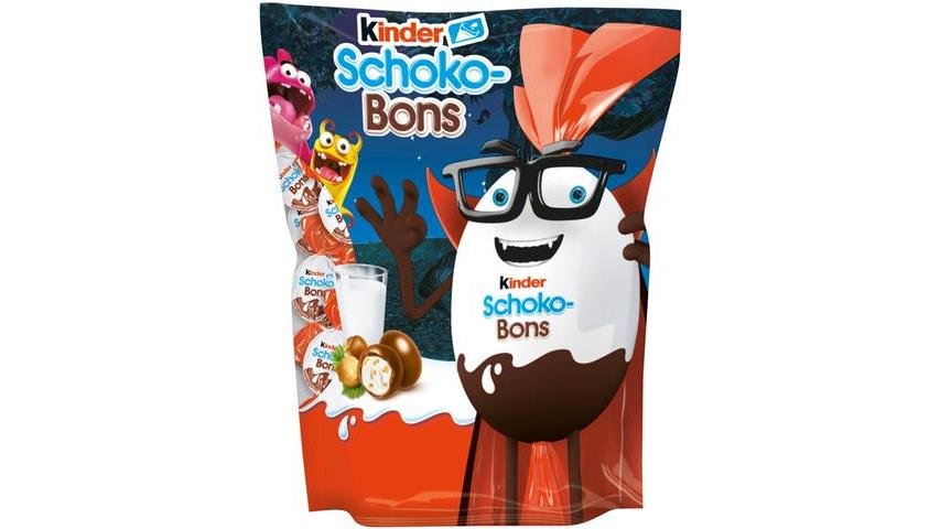Kinder Schoko-Bons Bomboane de ciocolata cu lapte, cu umplutura de ...