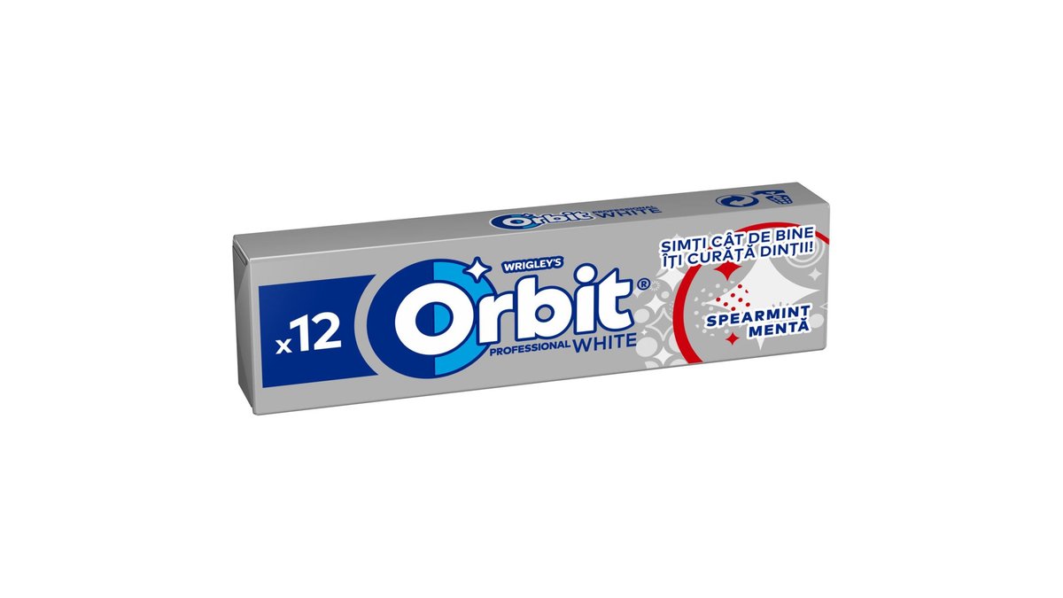 Guma De Mestecat Professional White Orbit,16.8G | Carrefour Hypermarket ...