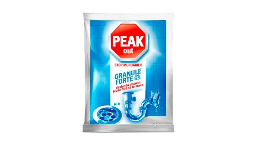 Granule Peak Pentru Desfundarea Rapida A Tevilor Cu Apa Rece 60 G | Carrefour Hypermarket Unirii ...