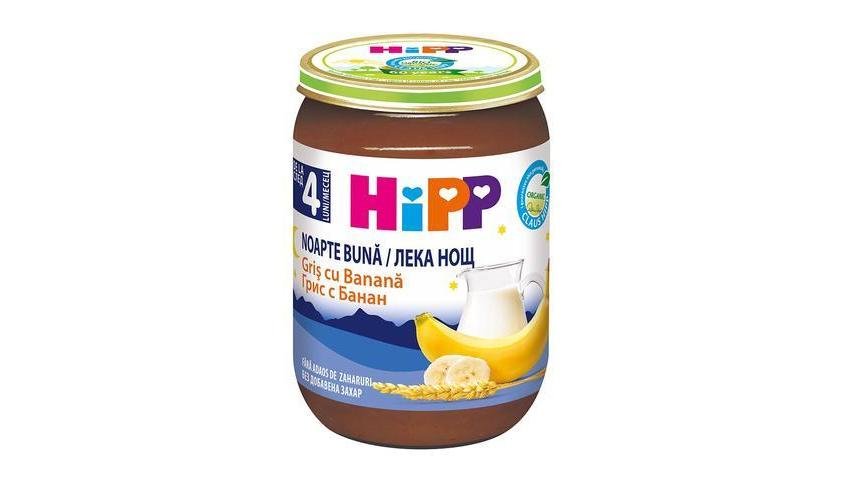 Piure Bio Cu Banane Hipp Good Night 190G | Carrefour Hypermarket ...