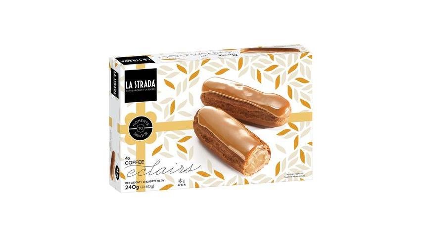 Ecler cu cafea La Strada 4x60g | Carrefour Hypermarket Unirii (9191) | Wolt