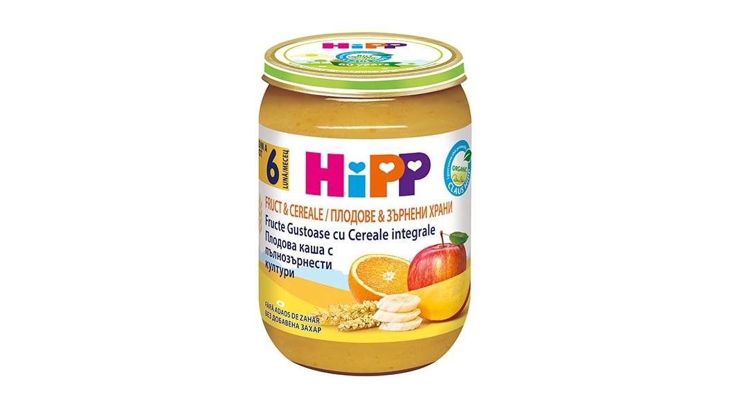 Piure Cu Cereale Integrale Si Fructe 190 G Hipp | Carrefour Hypermarket ...