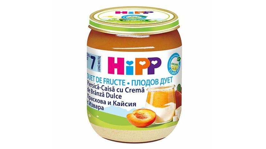 Borcanele Piersica+Caisa+Branza 160 G Hipp | Carrefour Hypermarket ...